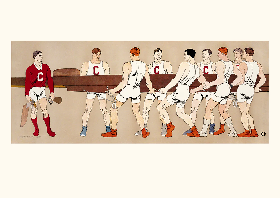 Affiche Salam "Edward Penfield – Aviron" - L'Imagier